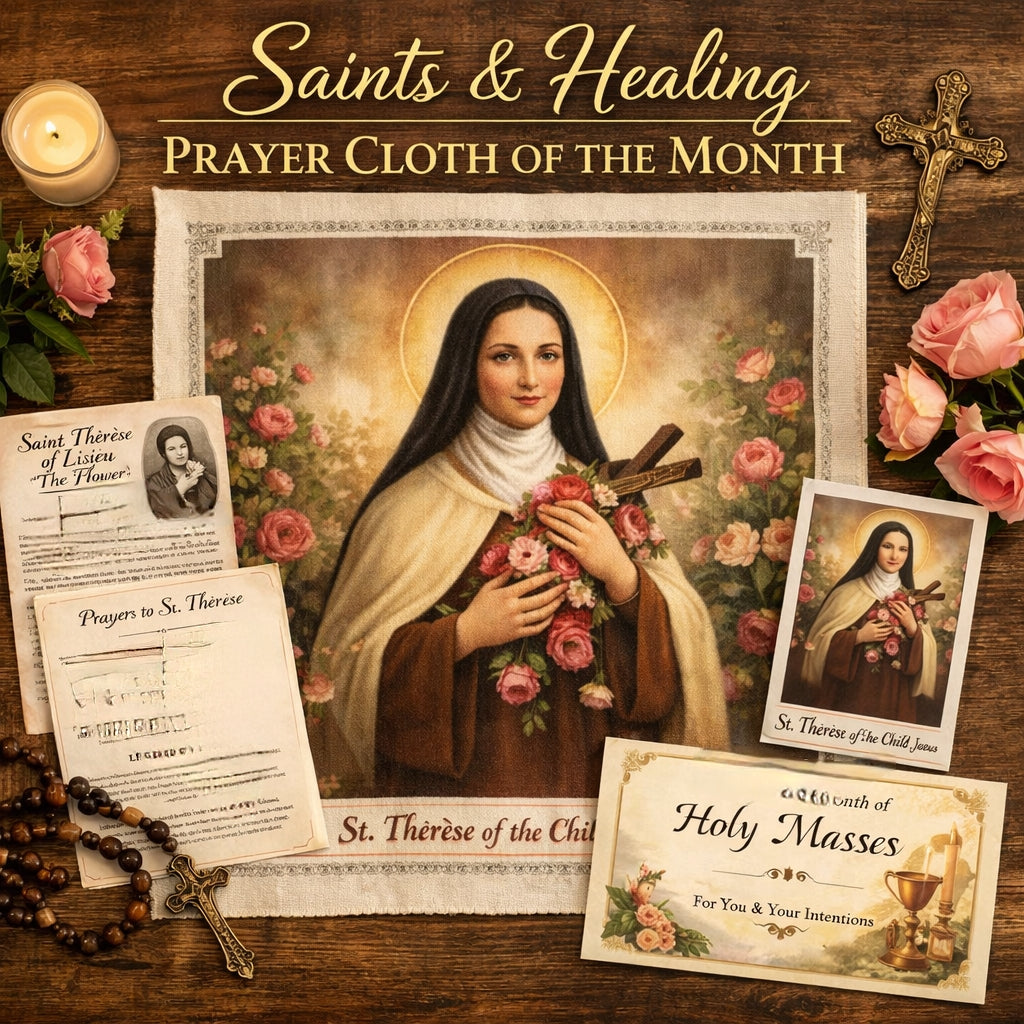 The Saints & Healing Prayer Cloth of the Month – Cukierski Family