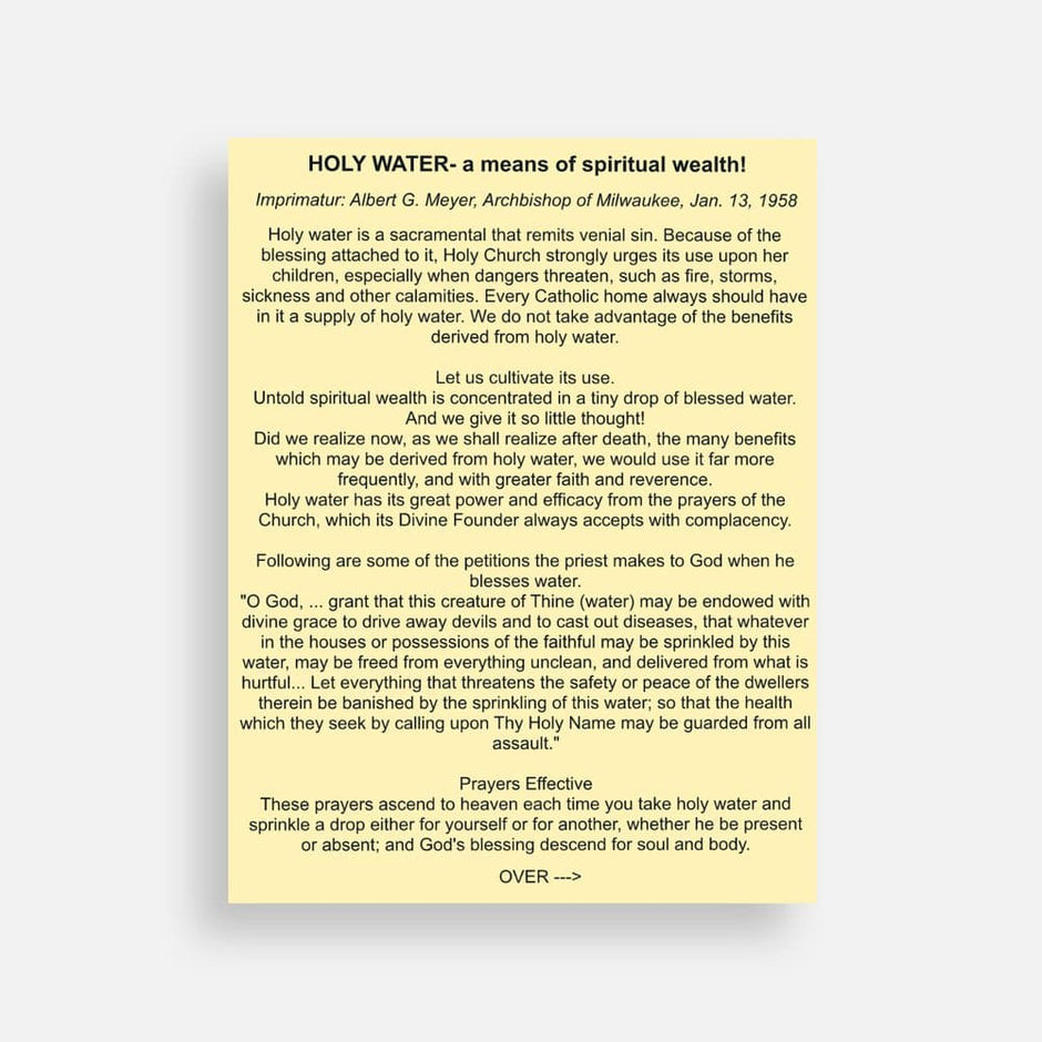 Catholic Spiritual Goods Collection – Page 2 – Cukierski Family